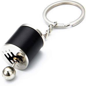 LAVITRA 6Speed Gear Box Keychain Chrome Six-speed Manual Shift Lever ...
