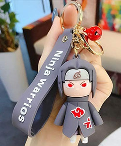 gtrp Black (ninja warrior) Keychains Cartoon Characters PVC 3D Keychain ...