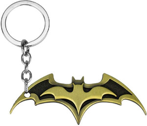 MAG BEE Double Batman logo Alloy Metal Keyring for cars and bikes Key ...