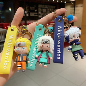 gtrp Naruto Fancy Keychain | Keyring and bag hanging Pack Of 3 Key ...