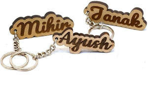 360Edutech Customized Name Key Chain- Set of 1 Key Chain Price in India ...