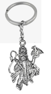 AFH Jai Bajrang Lord Hanuman Decorative Religious Gifting Key Chain Key ...