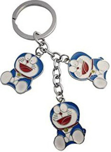 SHOKY LOOKS 3 Token Doraemon cartoon Stainless Steel Key Chain Price in ...