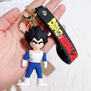 Mubco Dragon Ball Z Vegeta 3D Keychain | Strap Charm & Hook | Anime ...