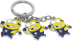 Key Era Minion Running Cartoon Triple Joint Key Chain Price in India ...