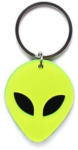 savytronics Alien Car Bike And Scooty Keychain For Men And Women Radium ...