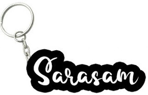 SY Gifts Sarasam Black White Name Keychain Key Chain Price in India ...