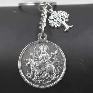 AFH Goddess Maa Durga Hindu Religious Keychain Tree of Life Charm for ...