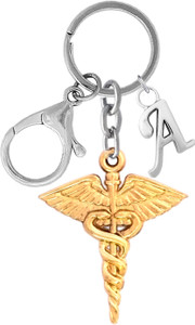 MGP FASHION Golden Doctor Symbol Pendant Keyring Gift For Family Friend ...