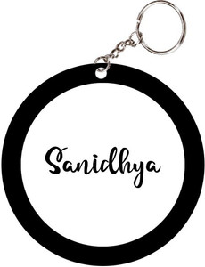 SY Gifts Sanidhya Name Black Keychain Key Chain Price in India - Buy SY ...