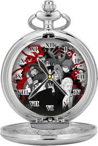 GT Gala Time Silver Naruto Theme Akatsuki Dial Printed Akatsuki Group ...