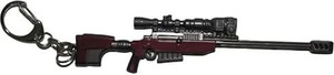 MAG BEE PUBG/BGMI AWM Sniper gun Maroon Blood red gun Key Chain Price ...