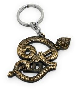 High Choice Tamil Om Symbol with Vel Metal Key Chain Price in India ...