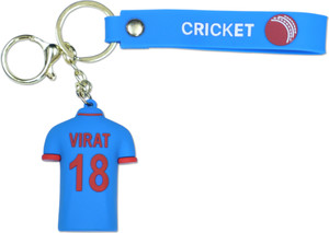 HappierYou Virat Kohli Indian jersey 3D Silicone Keychain with Amazing ...