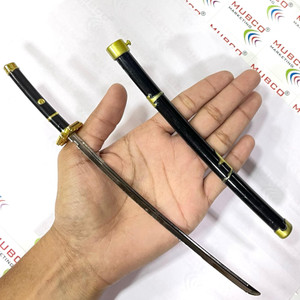 Mubco Anime One Piece Roronoa Zoro Yubashiri Katana Push Button Sword ...