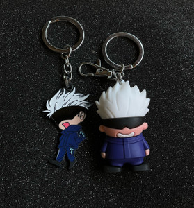 Skycart Anime Jujutsu Kaisen Gojo Keychain and Key ring for Anime Fans ...