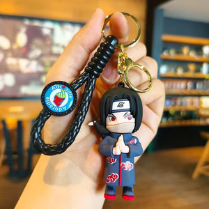 AnimeKeychain Naruto Character Keychain with Hook & Straps Key Chains ...