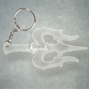 SY Gifts Trishul Desigh With Ayanah Name Key Chain Price in India - Buy ...
