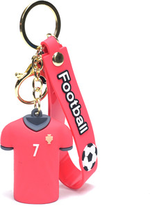 Daiyamondo Show Your Love for Ronaldo with Our 3D Red Jersey Keychain ...