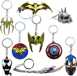 BIPS ENTERPRISES Marvel Avengers Combo Keychain (Pack Of 9) Metal ...