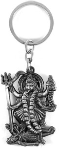 SGE89 Maa Kali Mahadevi & Mahadev Metal Keychain & Keyring Pack of 1 ...