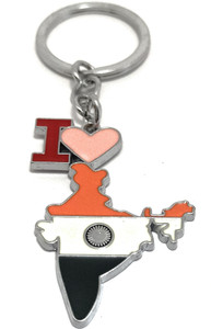 Key Era India Map I Love India Key Chain Price in India - Buy Key Era ...
