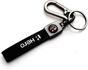 Ayesha Collection Hero Leather Stripe Keyring For Bike Key Chain Price ...