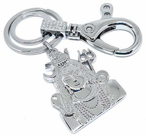 ShopTop Lord Shiva (Bholenath) Decorative Metal keyring Key Chain Price ...