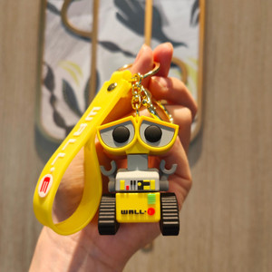Mubco WALL-E 3D Keychain | Strap Charm & Hook | Cartoon Movie Model ...