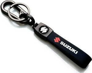 Golden Fox NEW LEATHER KEYCHAINS & KEYRINGS COMPATIBLE WITH SUZUKI Key ...