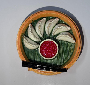 SHRI JI MOMOS | MOMO | DIM-SUM 3D Fridge Magnet Key Chain Price in ...