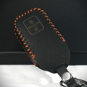 ELIBLISS Genuine Leather Smart Remote Key Case|Fob for Renault Kwid ...