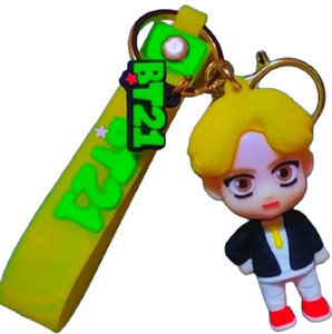 KLASSYWORLD BTS BT21 Army - 3D Jimin Keychain for - Girls,Boys and Kids ...