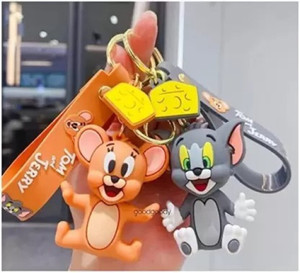 Ukit 3D Cute Tom and Jerry Key Chain Price in India - Buy Ukit 3D Cute ...