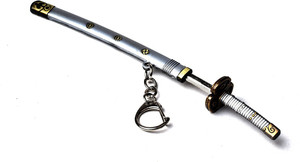 Daiyamondo Roronoa Zoro One Piece Anime Sword Keychain With Scabbard ...