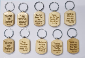 BLESSINGS Set Of 10 Christianity-5 Key Chain Price in India - Buy ...