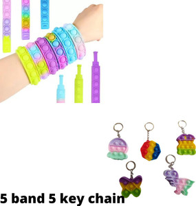 RheAahan Key chain with Wrist band Key Chain Price in India - Buy ...