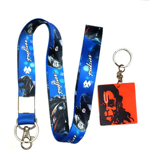 ShopTalk Pulsar Fabric Id Tag with Safety Locking And PVC Hanuman ...