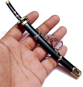 gtrp Katana Keychain with Push Button | Cool Anime Keychain 055 Key ...