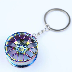 Autopulsse Premium Car Alloy wheel keychain,Rim Keyring Key Chain Price ...