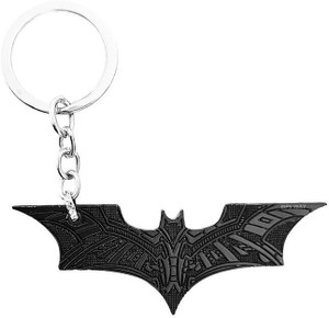 RR Boutique Black Heavy Metal Batman Logo 3D Keychain Key Chain Price ...