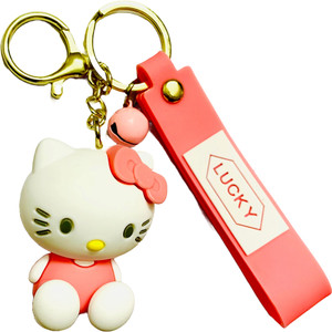 Next Gen Keychains Hello Kitty cute pvc keychain with strap for boys ...
