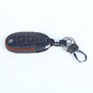 Udaun Leather Car Key Cover for Suzuki Baleno, Vitara Brezza, Ignis, S ...