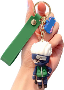 Funfob Anime Keychain with Hook & Straps Key Chain (kakashi keychain ...