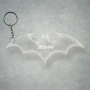 SY Gifts Batman Logo Desigh With Jeshri Name Key Chain Price in India ...