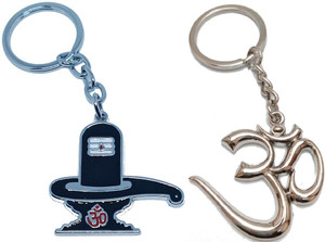 kd collections 121-632 Om Keychain Lord Shiva Shankar Mahadev Om Namah ...