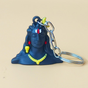 Santarms Shiva Adiyogi Mahadev keyrings & keychains Rubber for Home and ...