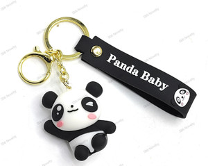 Sbb Novelty Cute Baby Panda 3D Keychain Keyring & Quirky Bag Charm Hard ...