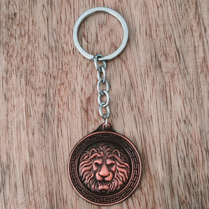 Shiv Jagdamba Lion Head Animal Keychain ShivKey202315 Key Chain Price ...