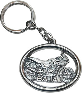 NSV PULSAR BIKR SILVER METAL KEYCHAIN Key Chain Price in India - Buy ...